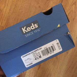 Keds | Shoes | Keds Girl In White Size 4 2 New In Box | Poshmark